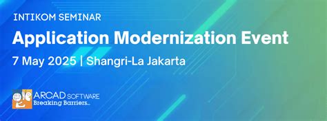 Application Modernization Event By Intikom And Arcad Ibm I