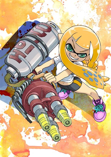 Muramasa Mikado Inkling Girl Inkling Player Character Nintendo Splatoon Series Commentary