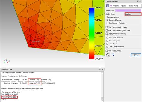 Determine Length Of Smallest Tet Element Meshing Coreform Llc