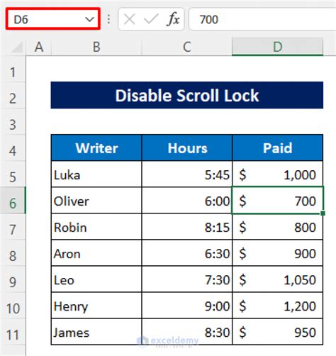 Fixed Keyboard Arrow Keys Not Working In Excel Solutions Fixed Keyboard Arrow Keys Not Working In Excel Solutions