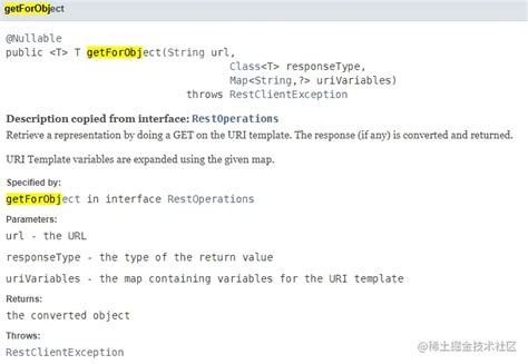 4种springboot resttemplate 服务里发送请求用法resttemplate与rest资源交互 掘金