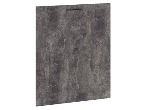 Кухонный фасад для посудомоечной машины Модус 60х1 6х72 см Цемент темный купить с доставкой