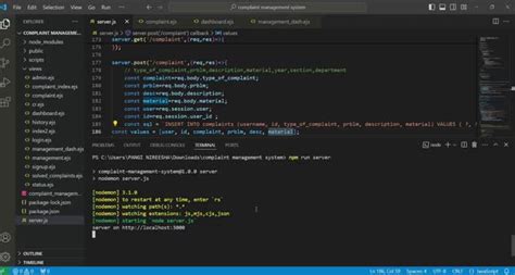[video] pangi nireesha on linkedin projectmanagement nodejs expressjs mysql javascript