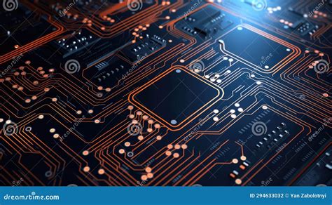 Microcircuit Illustration Stock Illustration Illustration Of Printed Microcircuit Illustration Stock Illustration Illustration Of Printed
