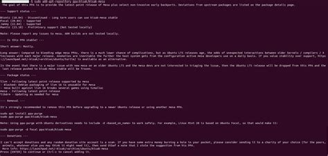 Drivers Cannot Find Mesa Though The Installation Succeeded Ask Ubuntu
