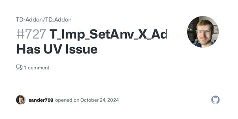 t imp setanv x addonarchway 04 has uv issue · issue 727 · td addon td