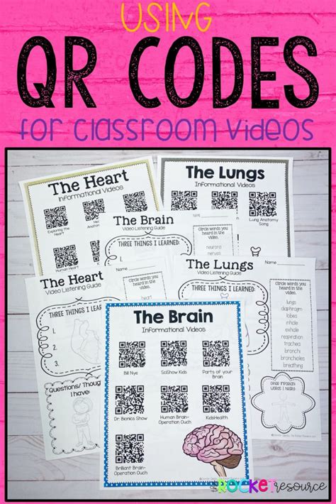 Using QR Codes For Videos In The Classroom The Rocket Resource