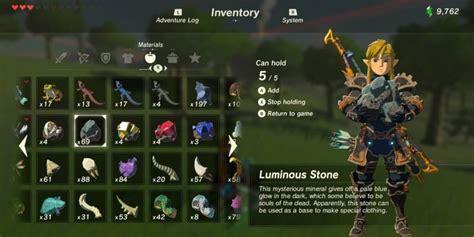 Breath Of The Wild Where To Find Luminous Stones