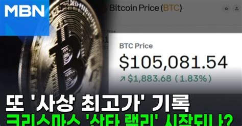 어디까지 오르려고…비트코인 또 사상 최고가 [ai뉴스피드]