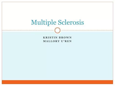 Ppt Multiple Sclerosis Powerpoint Presentation Free Download Id 1867693