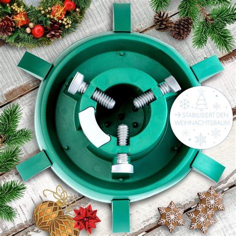 Kadax Kerstboomstandaard Met Watertank Moderne Robuuste Kunststof