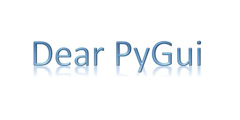 Dear Pygui A Simple Python Gui Library Built With Dear Imgui In C