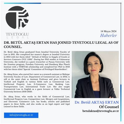 Mete TevetoĞlu Linkedin‘de Tevetoglu Legal Ticaret Hukuku Fikri Mülkiyet Hukuku Rekabet Hukuku…