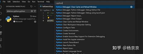 使用vs Code开发python 知乎