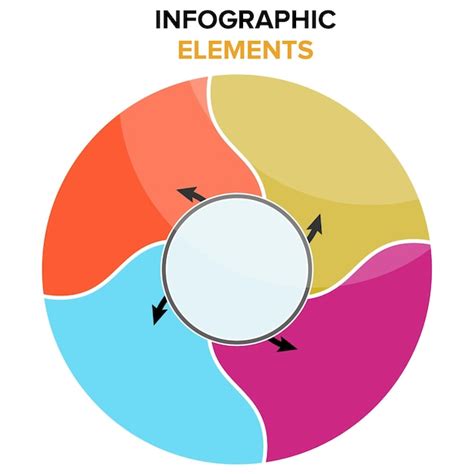 Инфографический элемент визуализация бизнес данных график процесса абстрактные элементы графа