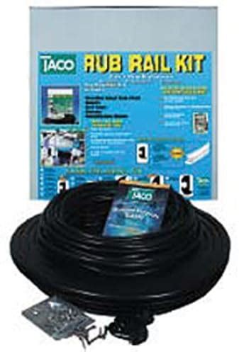 Taco Metals V11 0809bbk50 2 Taco Flex Vinyl Rub Rail Kit