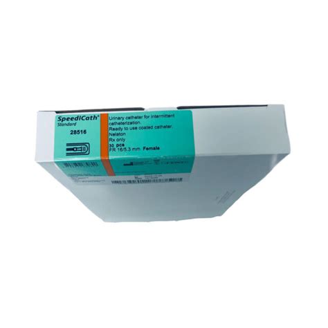 New Coloplast Ref 28516 Speedicath Standard Urinary Catheter For Female
