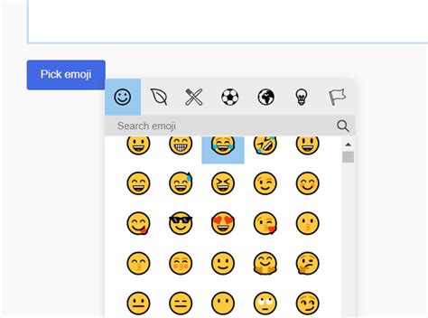 Customizable Javascript Emoji Picker Vanillaemojipickerjs Css Script
