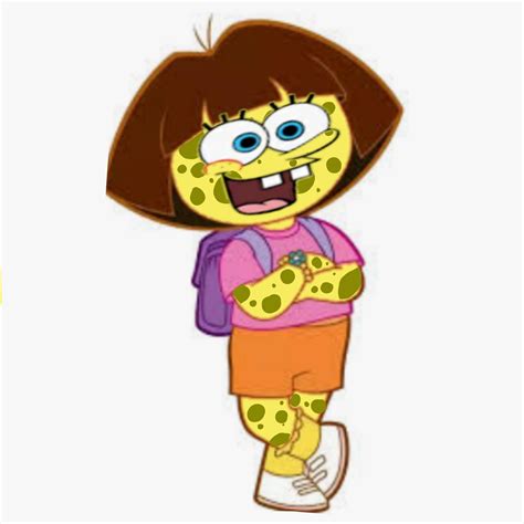 Thanks I Hate Dora X Spongebob R Tihi