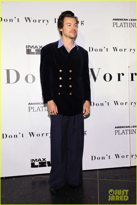 Photo Olivia Wilde Harry Styles Dont Worry Darling Nyc Premiere 19