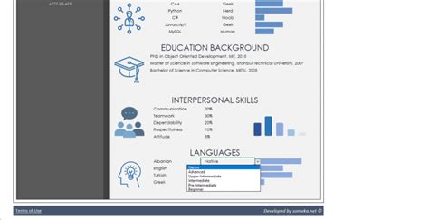 Resume Excel Template Free CV Formats In Excel