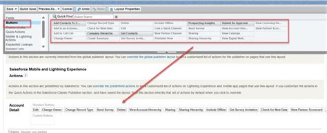 Salesforce Page Layouts
