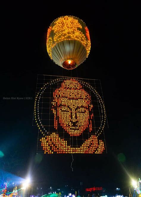 ၃ နှစ်ကြာ ရပ်နားထားသည့် တောင်ကြီးတန်ဆောင်တိုင်ရိုးရာမီးပုံးပျံပွဲတော