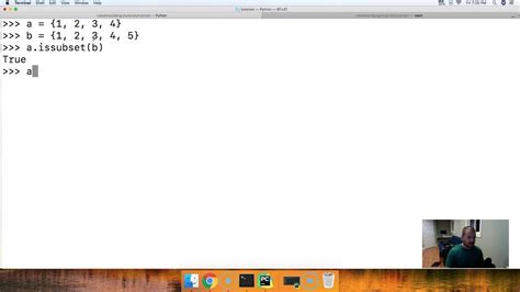 Python 3 7 How To Find A Proper Subset In Python Python Python