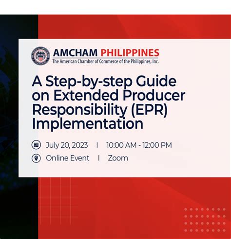 A Step By Step Guide On Extended Producer Responsibility Epr Implementation Amcham