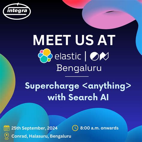 Integra Elasticon Ai Elastic Elasticon Ai Security Generativeai