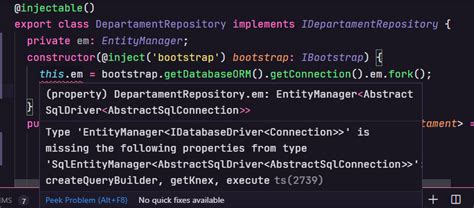 entitymanager types · issue 1065 · mikro orm mikro orm · github