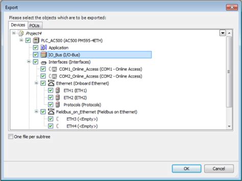 Exporting And Importing A Project