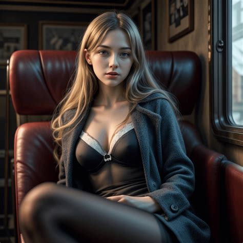 Ai Art Lookbook Girl On The Train Railookbooks