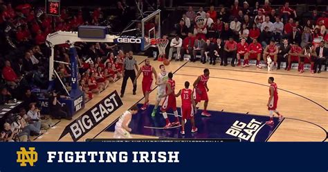 Irish Defeat Rutgers To Advance Notre Dame Mens Basketball Notre