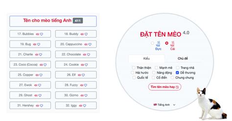 Top 20 tên mèo bằng tiếng anh mới nhất 2022 Thucanh vn Website