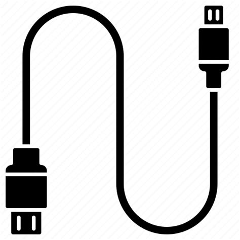 Cable Connection Data Transfer Usb Icon Download On Iconfinder