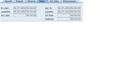 Solved Pm Issue In Operations Scheduled Start And End Date Sap Community