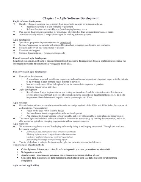 ch3 agile sw dev ooo chapter 3 agile software development rapid