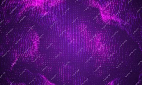Premium Vector Abstract Big Data Visualization