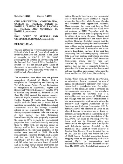 Chm Vs Ca Pdf Lawsuit Complaint