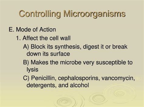 PPT Controlling Microorganisms PowerPoint Presentation Free Download ID 3086910