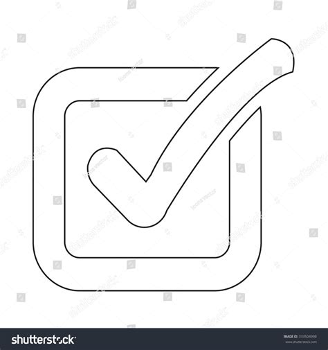 Check List Button Icon Stock Vector Royalty Free Shutterstock