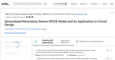 Generalized Memristive Device Spice Model And Its Application In Circuit Design