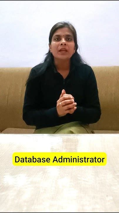 Role Of Database Administrator Dba Stepup Technologies Youtube