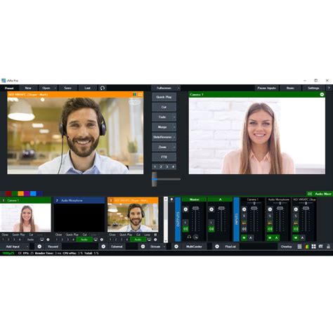VMix K Live Production Switching And Streaming Software US BROADCAST DISTRIBUTION