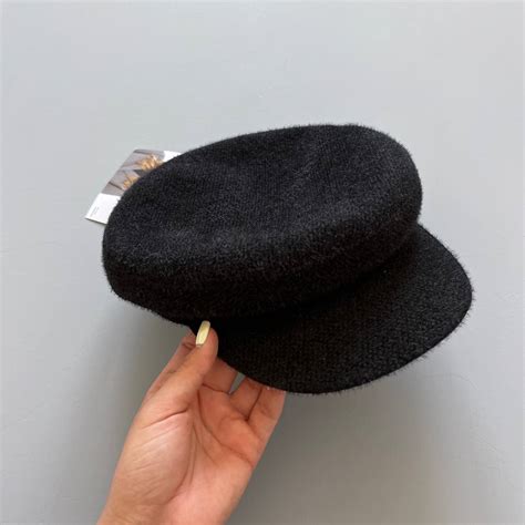 کلاه پیکی بلایندرز مشکی پشمی ژیکان