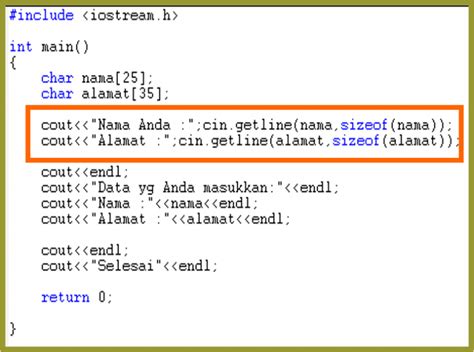 Tutorial C 6 String Pada C