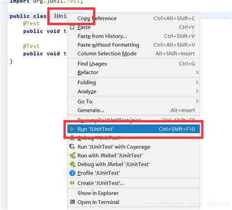 Intellij Ideaeclipse 使用junit单元测试如何只运行其中一个test方法idea如何只运行一个方法 Csdn博客