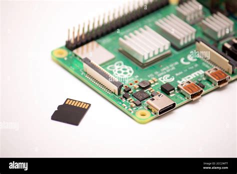 Kiev Ukraine August Th Prototyping Board Raspberry Pi With Aluminum Air Cooled