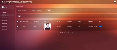 基于springboot Vue的企业员工管理设计与实现 Csdn博客